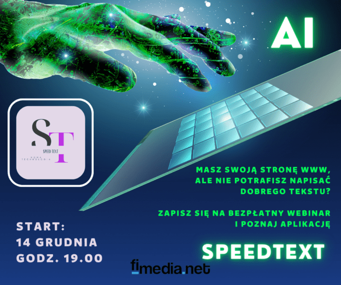 Aplikacja SpeedText - nowoczesne pisanie tekstów | Obcasy.pl